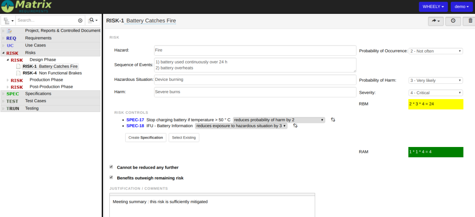 Matrix Requirements Medical - Requirements.com
